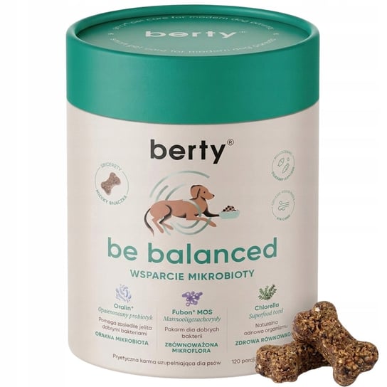Probiotyk dla Psa Suplement na Jelita Alergie Gazy| Be Balanced | Berty ...