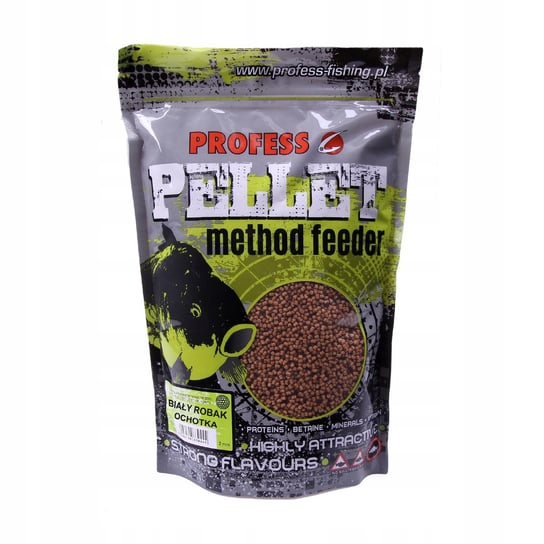 PROFESS Pellet - BIAŁY ROBAK - OCHOTKA - 2mm/700g - PROFESS | Sport ...