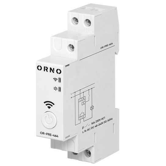 Programator astronomiczny i czasowy, 16A/230V, Tuya Smart Wi-Fi OR-PRE ...