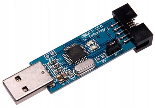 Programator mikrokontrolerów AVR USBasp ISP z taśmą KANDA 10pin - Inna ...