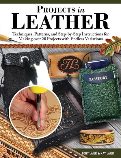Projects in Leather - Laier Kay | Książka w Empik