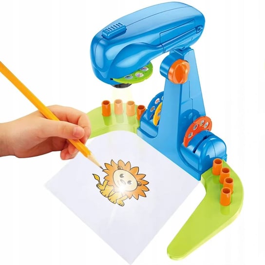 Projektor rzutnik do rysowania malowania tablica slajdy 32 wzory lampka ...