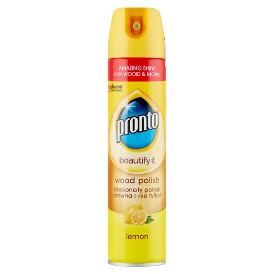 Pronto Wood Polish Lemon Pianka Spray Do Czyszczenia 250Ml - Inny ...