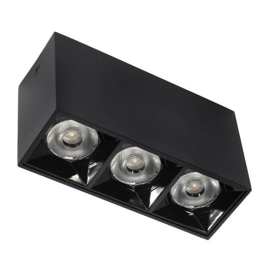 Prostokątna lampa sufitowa 1058 Domeno LED 9W 4000K spot metalowa ...