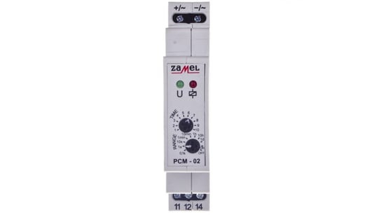 Przekaźnik czasowy 1P 16A 0,1sek-10dni 24V AC/DC PCM-02/24V EXT10000076 - ZAMEL | Sklep EMPIK.COM