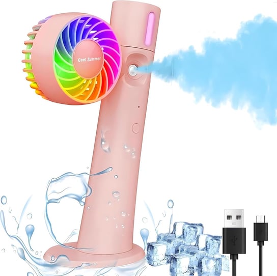 Przenośny wentylator USB z klipsem, wentylator elektryczny na stół ...