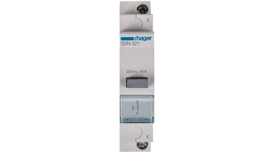 Przycisk modułowy 16A 1R SVN321 - HAGER POLO | Sklep EMPIK.COM