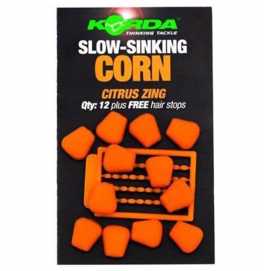 PRZYNĘTA SZTUCZNA KUKURYDZA KORDA SLOW SINKING CORN CITRUS ZING ORANGE ...