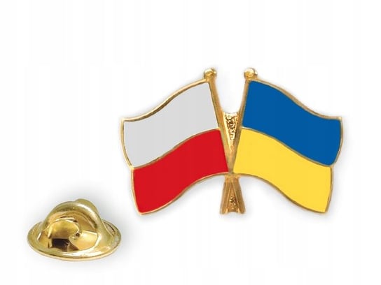 Przypinka Przyjaźni POLSKA - UKRAINA Flaga Pins Wpinka PL UA # - Flagi ...