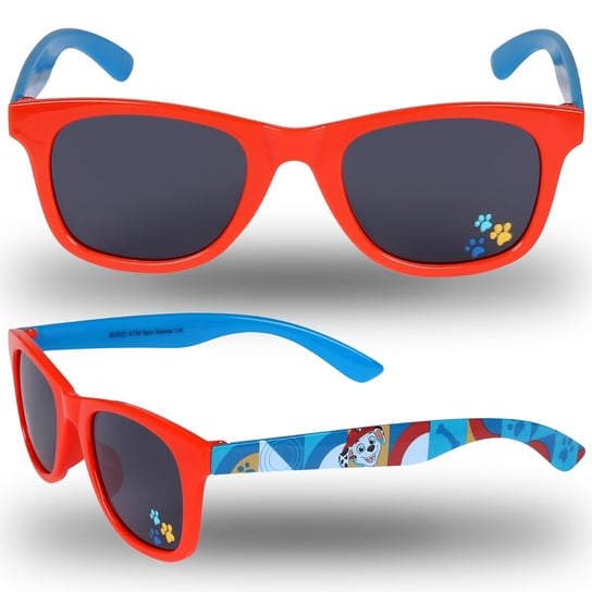 Psi Patrol Marshall, Chase czerwone okulary przeciwsłoneczne, okulary dla chłopca UV 400 ...