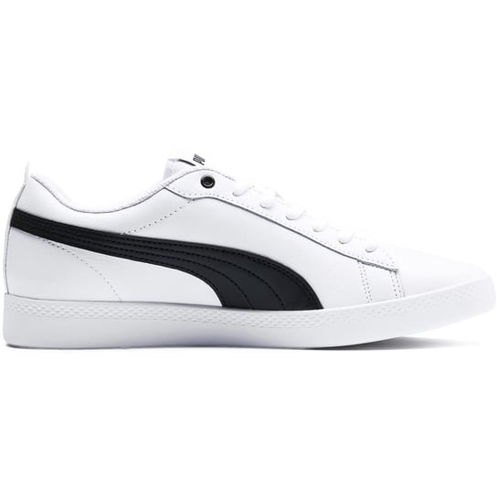 Puma, Buty damskie, Smash Wns v2 L, biało-czarne 365208 01, rozmiar 36 ...