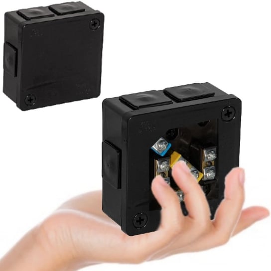 Puszka Hermetyczna Natynkowa z Zaciskami 86x86 - Viplast | Sklep EMPIK.COM