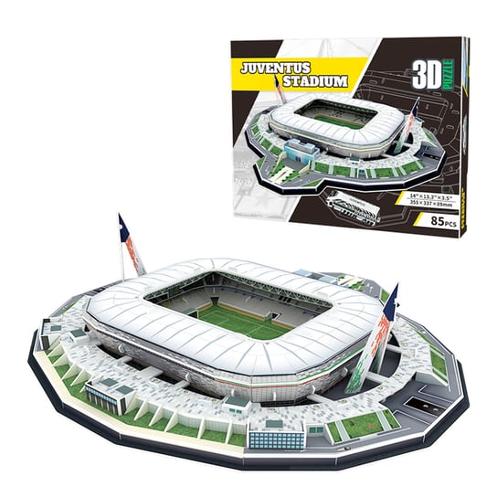 Puzzle 3D Stadion piłkarski Allianz Juventus FC Habarri 85 elementów ...