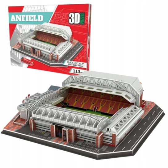 Puzzle 3D Stadion Piłkarski Liverpool Fc Anfield Premier League Duży ...