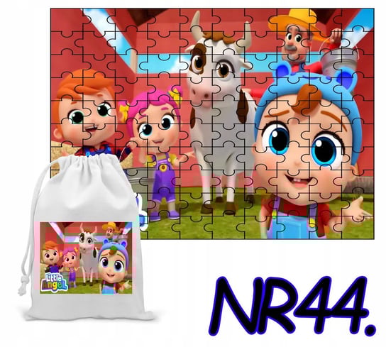 Puzzle 96 El. Układanka Prezent Mały Aniołek Jasiu+ Woreczek Z ...