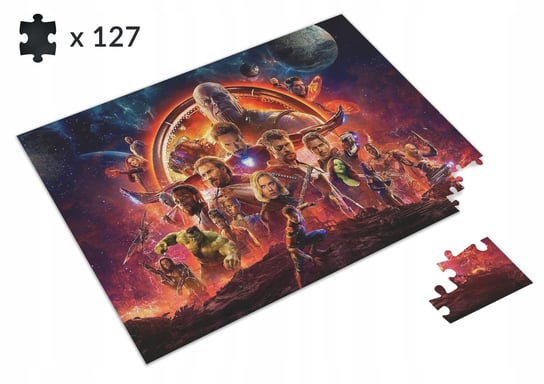 Puzzle Avengers Infinity War Marvel+ Imię dziecka - Atram | Sklep EMPIK.COM