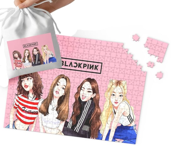 Puzzle - Blackpink Wzory Kpop Prezent Na Święta 24El + Woreczek - WORLD ...