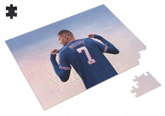 Puzzle Kylian Mbappe Paris Saint-Germain + IMIĘ PIŁKA NOŻNA 252 EL. A3 ...