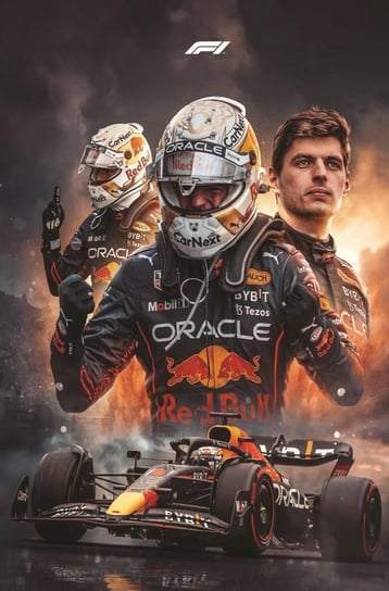 PUZZLE Max Verstappen Formula 1 F1 + IMIĘ Pudełko 120 el. - Atram ...