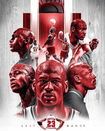 PUZZLE Michael Jordan Chicago Bulls A3 252 el z Nadrukiem + IMIĘ ...