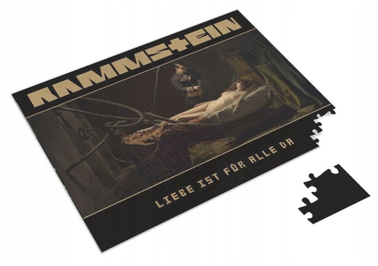 Puzzle RAMMSTEIN Zespół Hard Rock A3 252 el z Nadrukiem + IMIĘ 34 ...