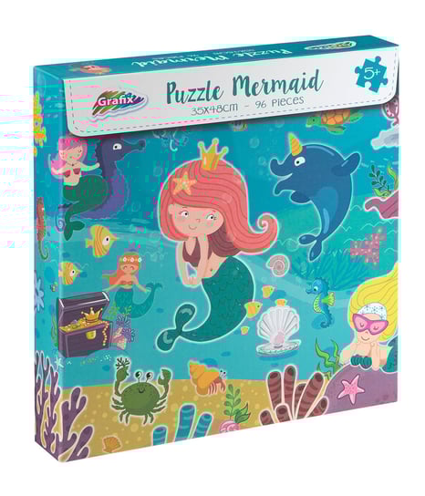 Puzzle Syrenka 96 el. - 35x48cm - Grafix | Sklep EMPIK.COM