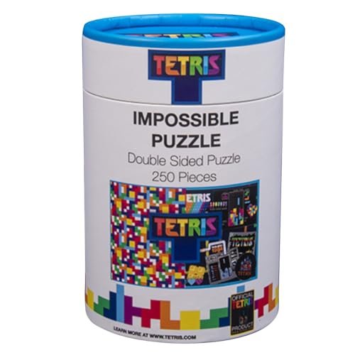 Puzzle Tetris Niemożliwe. Dwustronne puzzle składające się z 250 ...