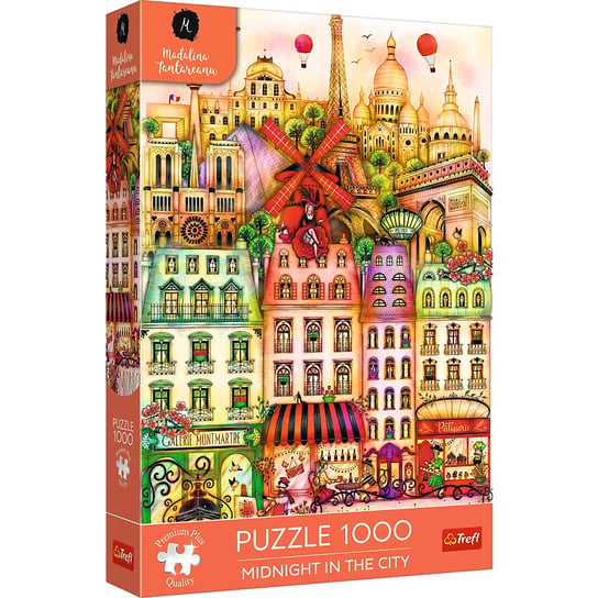 Puzzle, Trefl Premium Plus - Midnight in the City: O północy w Paryżu ...