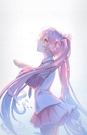 PUZZLE Vocaloid Hatsune Miku Sakura Anime + IMIĘ Pudełko 120 el ...