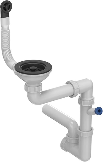 Quadron Save Space Power Color syfon zlewozmywakowy pure carbon 12PB3 ...