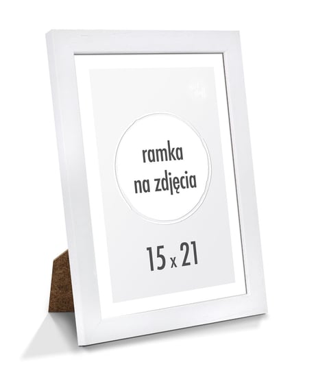 RAMKA NA ZDJĘCIA 15x21 cm A5 ramki biała drewniana - Nice Stuff | Sklep ...
