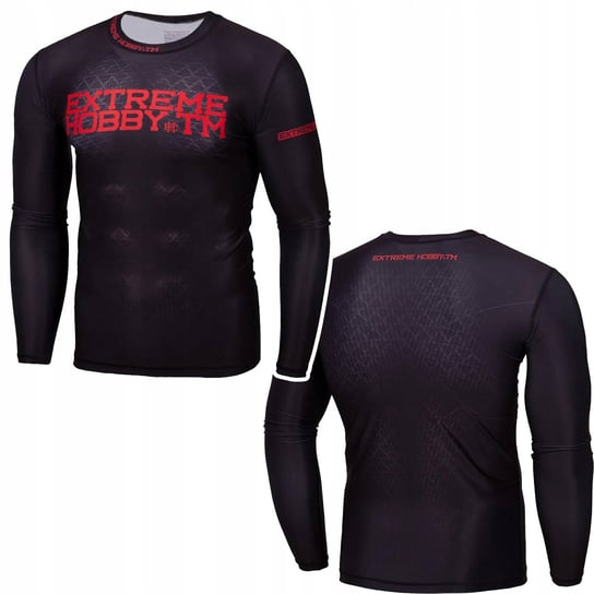 Rashguard Z Długim Rękawem Męski Extreme Hobby Black Armour R. L ...