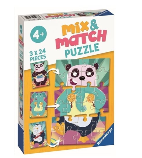 Ravensburger Mix&Match Puzzle Zwierzaczki - Ravensburger | Sklep EMPIK.COM