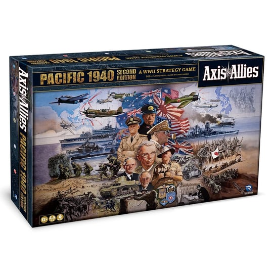 Renegade Game Studios Axis & Allies: 1940 Pacific Second Edition War ...