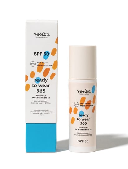 Resibo, Ready to Wear 365, zaawansowany krem do twarzy SPF 50, 50 ml ...