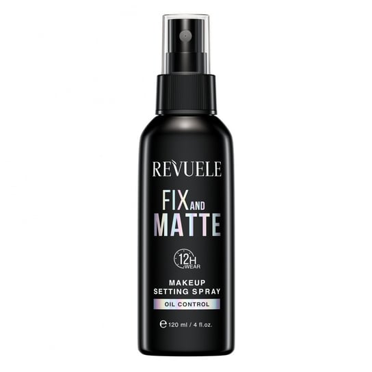 Revuele Fix & Matte: Spray utrwalający makijaż 12h, efekt matu | Sklep ...
