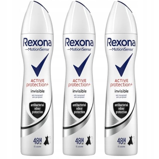 Rexona, Antyperspirant Invisible Pure, 3x150ml | Sklep EMPIK.COM