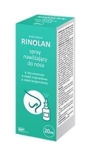 Rinolan, spray nawilżający do nosa, 20 ml | Sklep EMPIK.COM