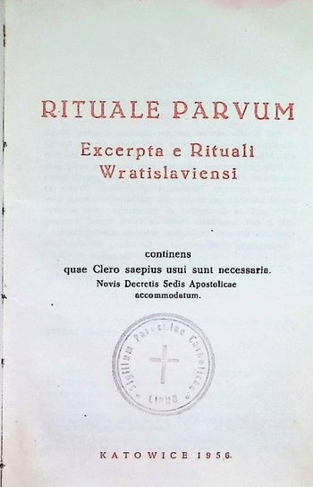 Rituale Parvum - Opracowanie zbiorowe | Książka w Empik