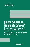 Robust Control of Linear Systems and Nonlinear Control - Kaashoek M. A ...