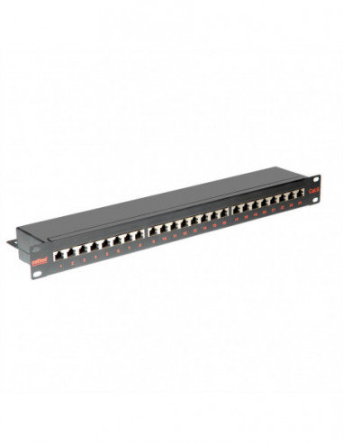 ROLINE Cat.6 (Class E) 19 Patch Panel, 24 porty, STP, czarny - Roline | Sklep EMPIK.COM