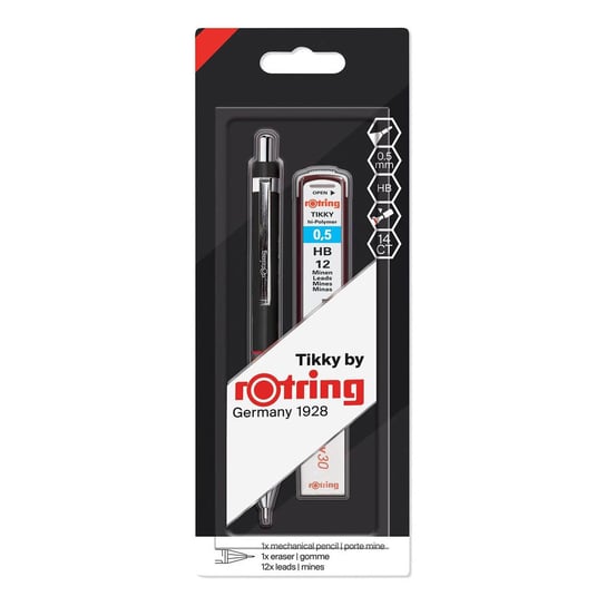 Rotring, Ołówek z gumką, Tikky, 0.5, 1904817 - ROTRING | Sklep EMPIK.COM