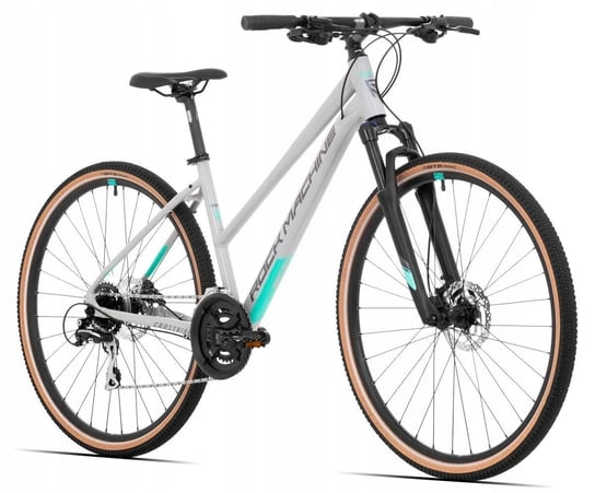 ROWER CROSSOWY ROCK MACHINE CROSSRIDE 300 RAMA M 17" SHIMANO ACERA DISC ...