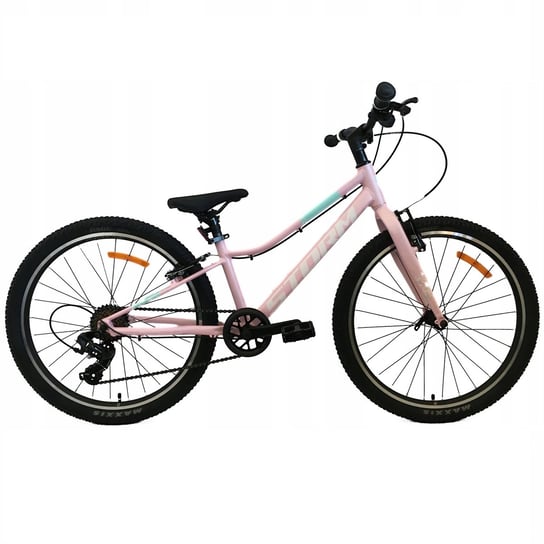 ROWER dla DZIEWCZYNKI STORM MTB GÓRSKI 24 CALI SHIMANO BELLA RAMA 11 ...