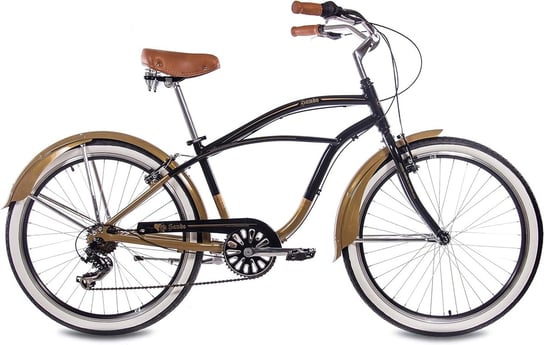 Rower Miejski 26 Damski Męski Aluminium Beach Cruiser Retro Stopka ...