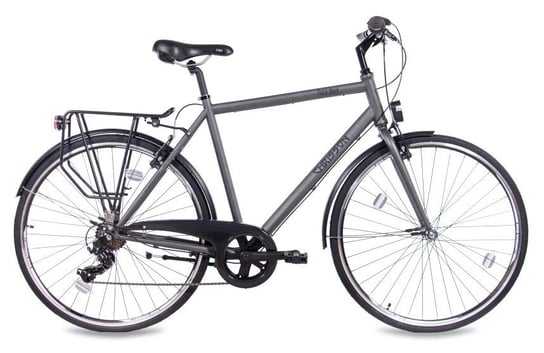 Rower Miejski 28 Męski Stal Uniwersalny Kontra Bagażnik Błotniki ...