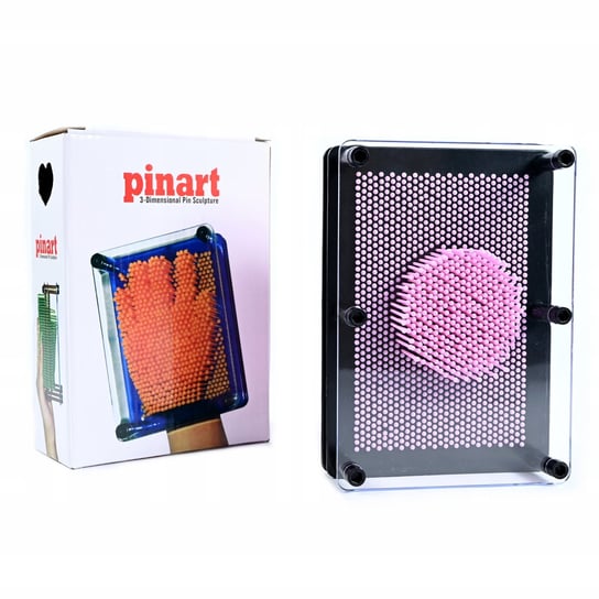 RÓŻOWA TABLICA SZPILKOWA 3D PINART GADŻET ART - Midex | Sklep EMPIK.COM