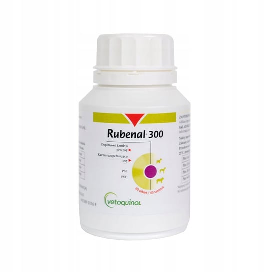 Rubenal 300 mg dla psów i kotów 60 szt. - Vetoquinol | Sklep EMPIK.COM