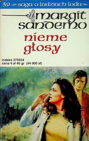 Saga o Ludziach Lodu Tom 39 Nieme głosy - Sandemo Margit | Książka w Empik