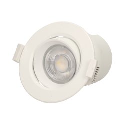 SARMA LED, oprawa downlight, podtynkowa, ruchoma, ściemniacz, 9W, 720lm ...